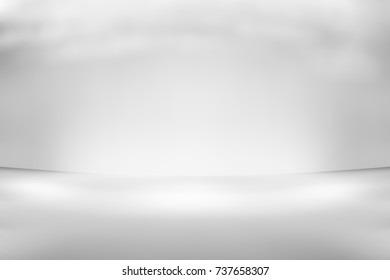 Empty Gray Stage Room Studio Spotlight 스톡 일러스트 737658307 | Shutterstock