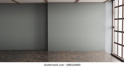Empty Interior Background 3d Illustration Stock Illustration 1880164840 ...