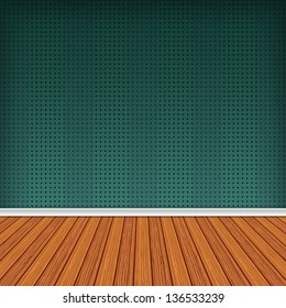 Empty Room Interior Wallpaper High Resolution Stock Illustration ...