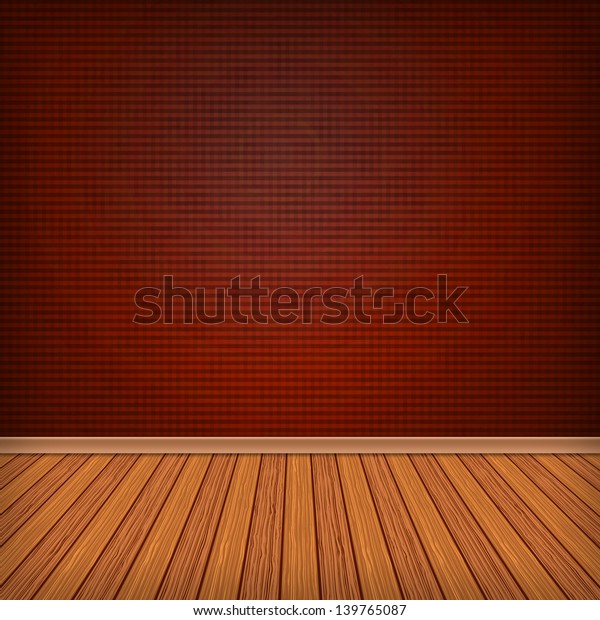 Empty Room Interior Wallpaper High Resolution Stock Illustration ...
