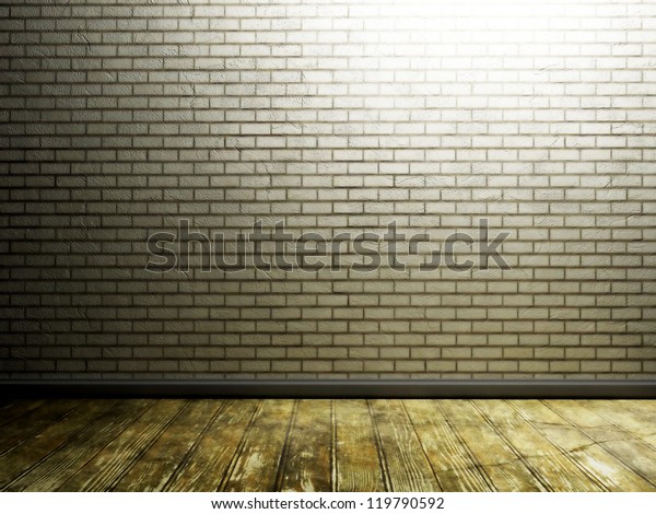 Empty Room Muted Colors Rendering Stock Illustration 119790592 ...
