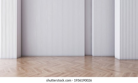 Empty Room Wall Background 3d Illustration: ภาพประกอบสต็อก 1936190029 ...
