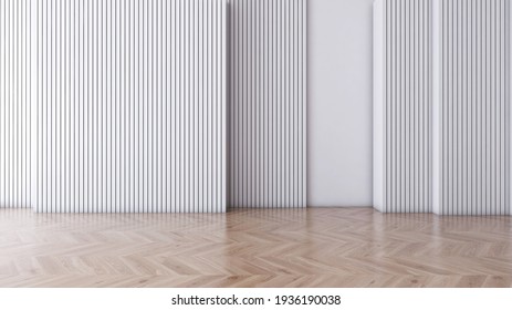 Empty Room Wall Background 3d Illustration Stock Illustration ...