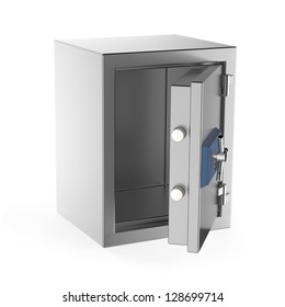 Empty Safe On White Background Stock Illustration 128699714 | Shutterstock