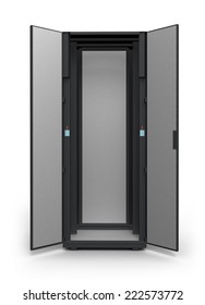 1,000 Empty server rack Images, Stock Photos & Vectors | Shutterstock