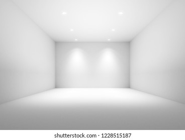 Empty Space3d Illustration Stock Illustration 1233591748