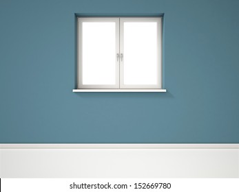 504,884 Blue wall with window Images, Stock Photos & Vectors | Shutterstock