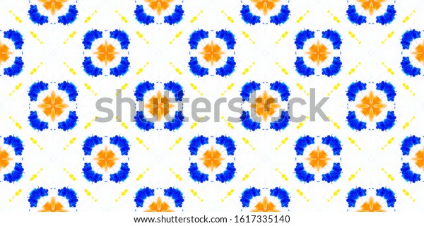 Endless Arabic Pattern Colored Ceramic Tile Stock Illustration ...