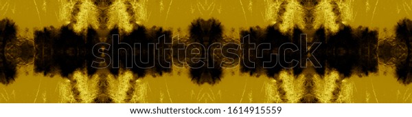 Endless Caramel Border Random Shapes Art Stock Illustration 1614915559 ...