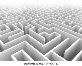 Ilustrasi Stok Endless Maze 3d Render 97255613 | Shutterstock