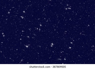 Endless Repeating Texture Starry Sky Stock Illustration 387809005