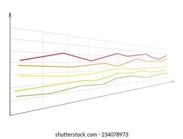 Energy Efficiency Graph Stock Illustration 234078973 | Shutterstock