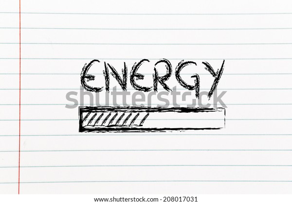 Energy Progress Bar Loading Stock Illustration 208017031 | Shutterstock