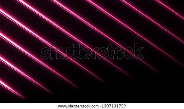 Energy Rays Flow Neon Stream Dymanic 库存插图 1307131759 | Shutterstock