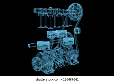 839 Car engine xray Images, Stock Photos & Vectors | Shutterstock