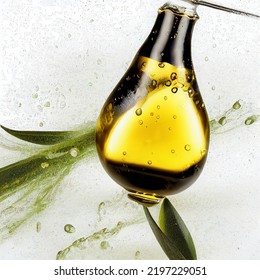 Engine Oil Drip Splash 3d Rendering Stock Illustration 2197229051 ...