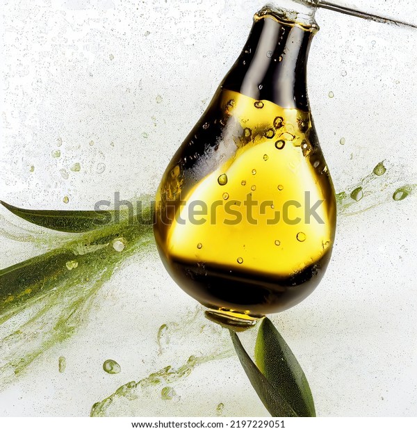 Engine Oil Drip Splash 3d Rendering Stock Illustration 2197229051 ...