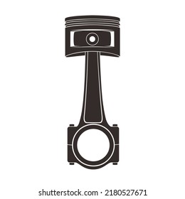 Engine Piston Icon Design Image Stock Illustration 2180527671 ...