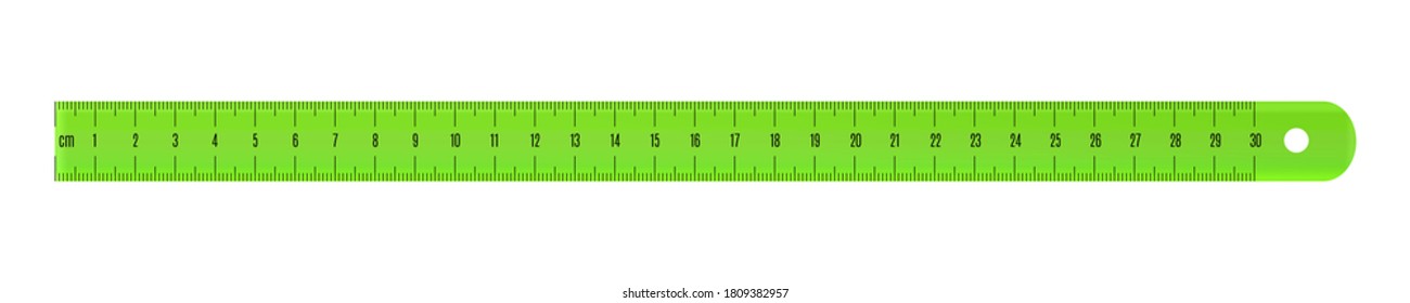 Engineer Architect Plastic Drafting Ruler Metric Stock Illustration ...