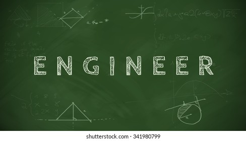 Engineer Word Stock Illustration 341980799 | Shutterstock