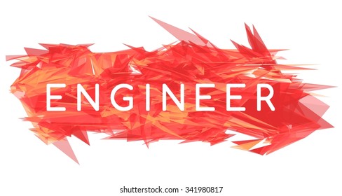 Engineer Word Stock Illustration 341980817 | Shutterstock