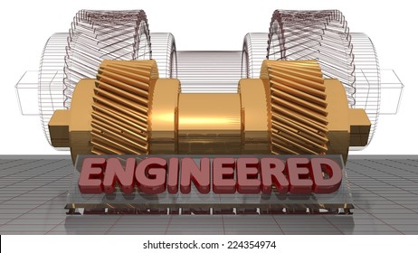 Engineered Mechanics Stock Illustration 224354974 | Shutterstock