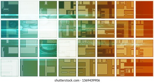 Engineering Design Background Data Schematic Concept Stock Illustration ...