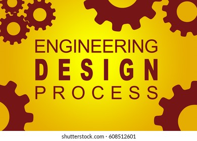 Engineering Design Process Sign Concept Illustration Stock Illustration ...