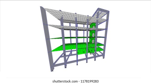 Engineering Structural Analysis Design Buildings Steel 库存插图 1178199283 ...
