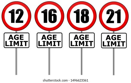 5,087 Age ratings Stock Illustrations, Images & Vectors | Shutterstock