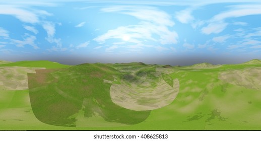 Environment Map Hdri High Resolution Map Stock Illustration 408625813 ...