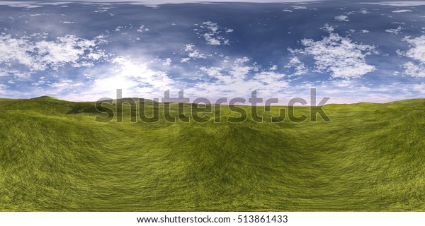 Environment Map Hdri High Resolution Map Stock Illustration 513861433 ...