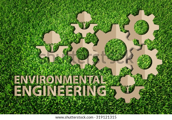 Environmental Engineering Concept Paper Cut Eco 스톡 일러스트 319121315 ...