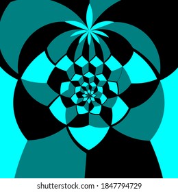Escher Style Repeating Cube Pattern Shades Stock Illustration ...