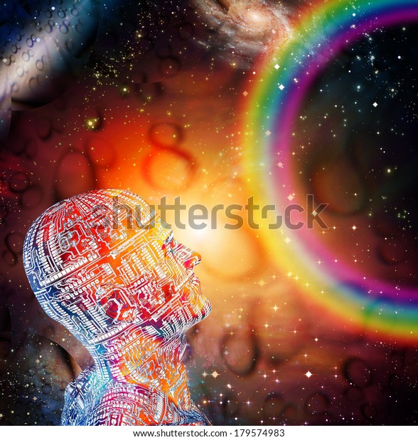Eternal Man Elements This Image Furnished Stock Illustration 179574983 ...
