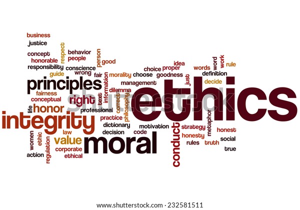 Ethics Word Cloud Concept Stock Illustration 232581511 Ethics Word Cloud Concept Stock Illustration 232581511