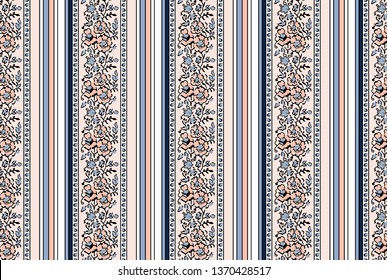 Ethnic Line Pattern Seamless Stock Illustration 1370428517 | Shutterstock