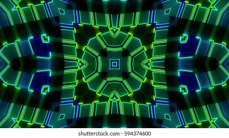 Ethnic Pattern Lights Background Stock Illustration 594376283 ...