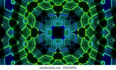 Ethnic Pattern Lights Background Stock Illustration 594374765 ...