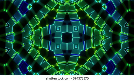 Ethnic Pattern Lights Background Stock Illustration 594376370 ...
