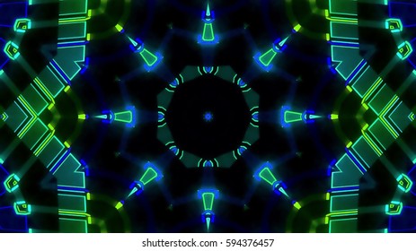 Ethnic Pattern Lights Background Stock Illustration 594376457 ...
