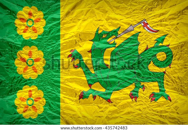 Evenley Flag Pattern Overlay On Floyd Stock Illustration 435742483 ...