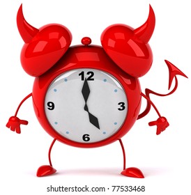 632 Evil alarm clock Images, Stock Photos & Vectors | Shutterstock
