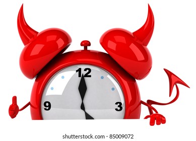Evil Alarm Clock Stock Illustration 168787916 | Shutterstock