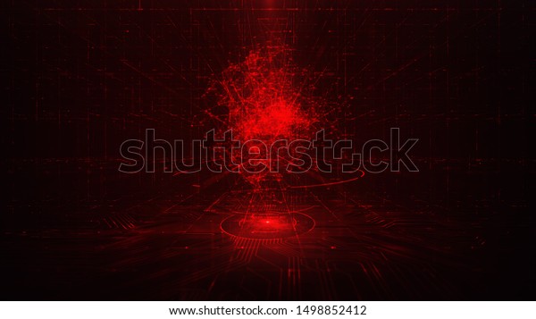 Evil Artificial Intelligence Ai Conceptrisk Artificial Stock ...