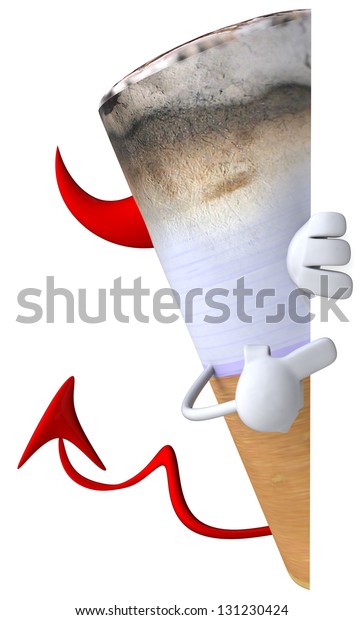 Evil Cigarette Stock Illustration 131230424 | Shutterstock