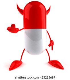 Evil Pill Stock Illustration 22841701