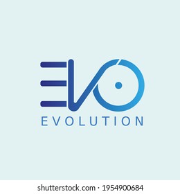 Evolution Logo Tri Alphabet Stock Illustration 1954900684 | Shutterstock