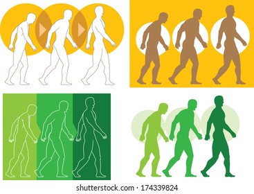 Posture evolution : 356 images, photos et images vectorielles de stock ...