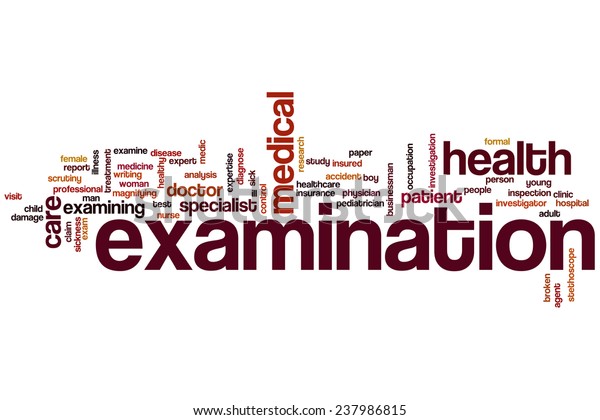 Examination Word Cloud Concept Stock Illustration 237986815 | Shutterstock